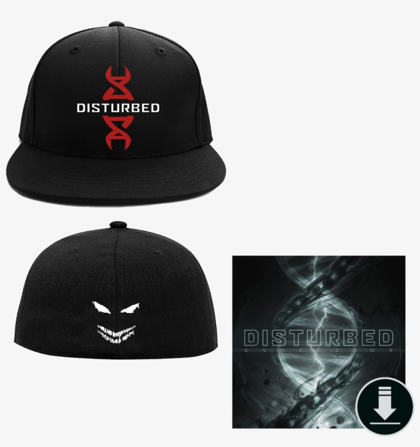 Evolution Redna Hat Bundle - Disturbed Evolution T Shirt - Free ...
