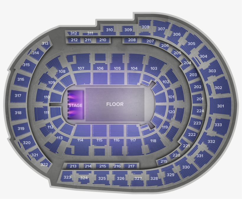 Bridgestone Arena Center Stage - Free Transparent PNG Download - PNGkey