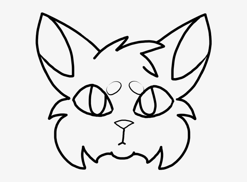 Cat Head Base - Animal Jam Clans - Free Transparent PNG Download - PNGkey