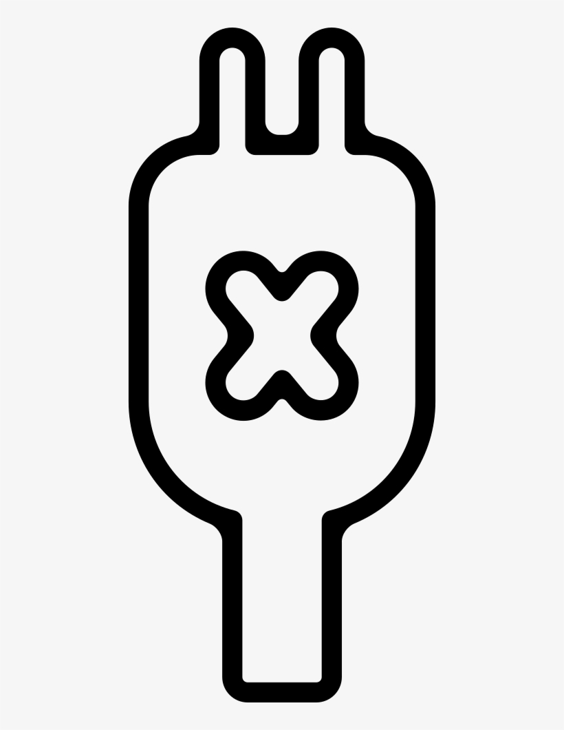 Plug Connector With A Cross Outline Comments - Electrical Connector ...