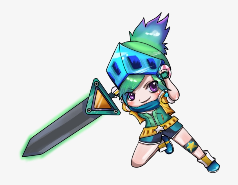 Image Free Arcade Chibi By Kemikuri On Deviantart - Arcade Riven Chibi ...