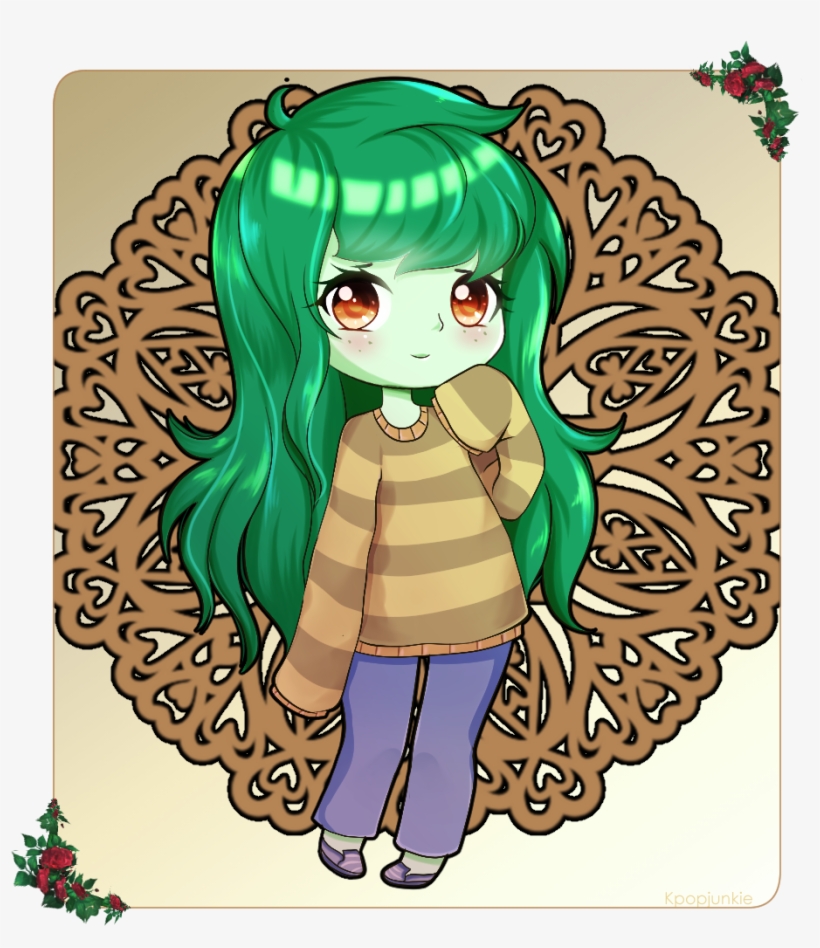 Kawaii Chibi Girl Blushing