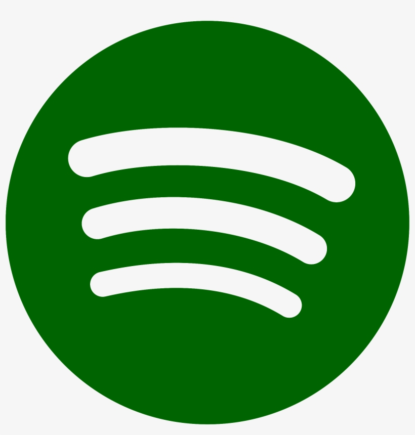 Spotify - Spotify Logo Black And White - Free Transparent PNG Download ...