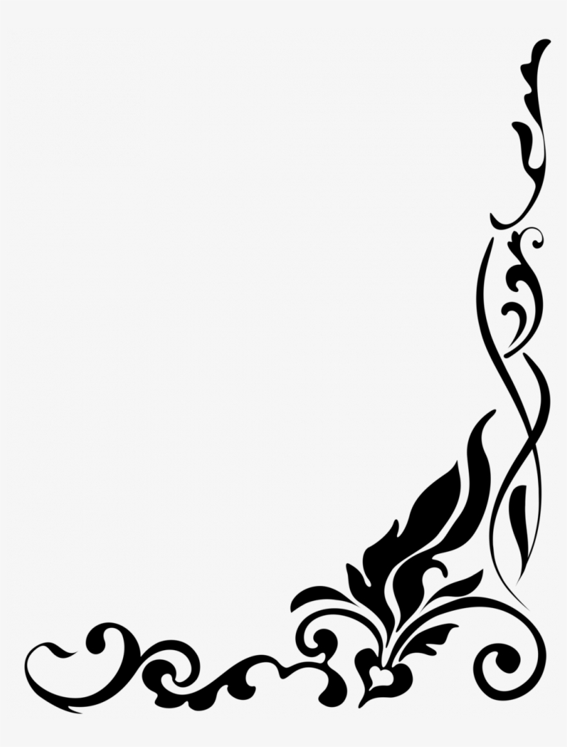 Border - Black And White Vector Png - Free Transparent PNG Download ...