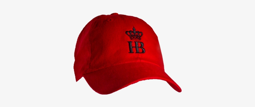 Red Hat With Hb Crown Logo - Red Caps - Free Transparent PNG Download ...