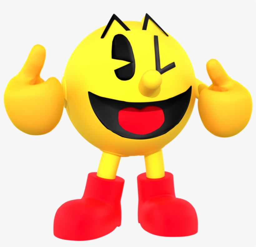 Pac Man Render By Jaysonjeanchannel On Deviantart Vector - Render ...