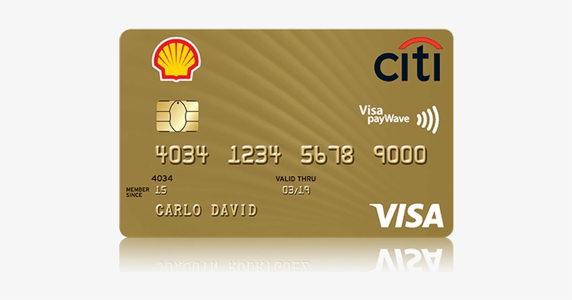 Shell Citi Card - Contactless Payment - Free Transparent PNG Download ...