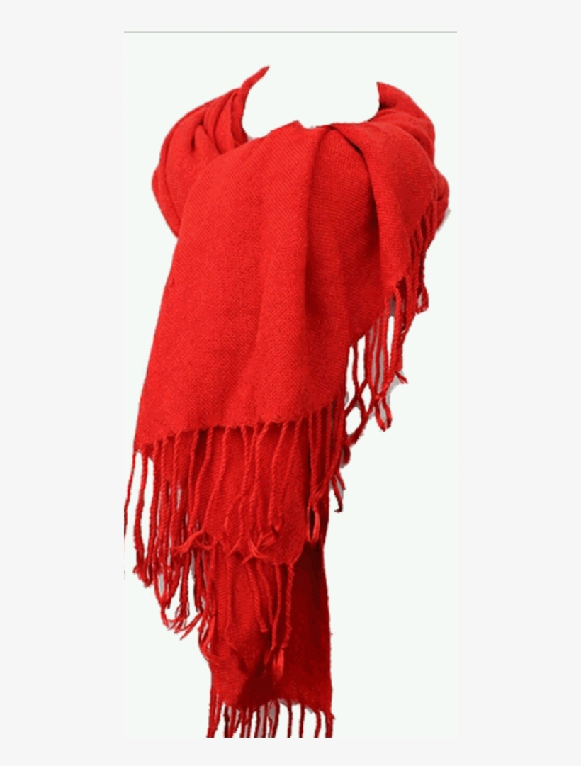 Red Scarf Png Svg Black And White Library - Scarf - Free Transparent ...