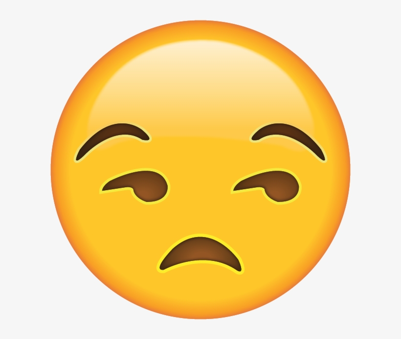 Smirk Face Emoji - Emoji Smirk - Free Transparent PNG Download - PNGkey