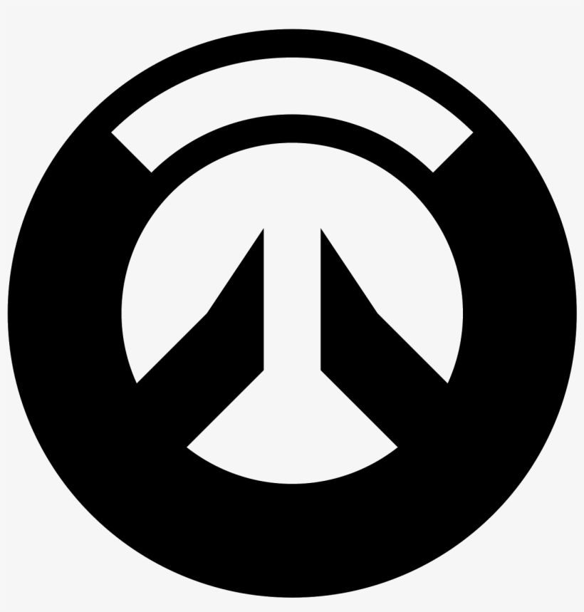 Icon Free Download Png And Vector - Overwatch Logo Png Black - Free ...