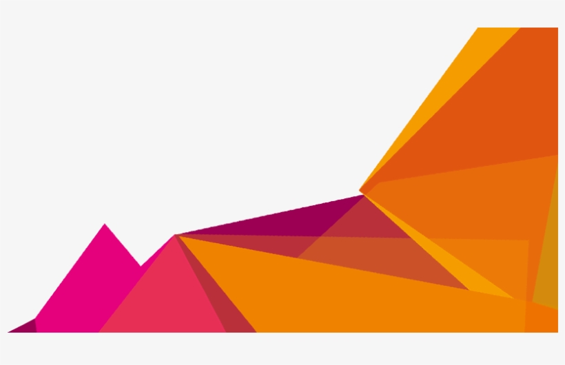 Geometric Background Images In Pink And Orange - Triangle - Free ...