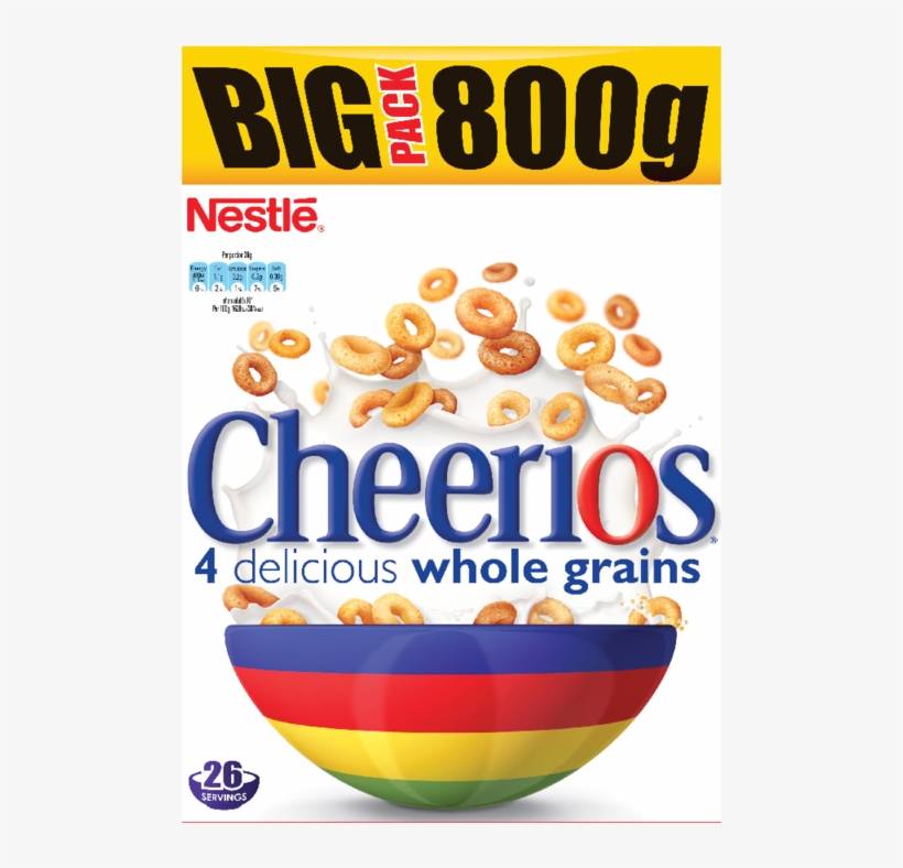 Nestle Cheerios 800g - Nestle Cheerios (600g) - Free Transparent PNG ...