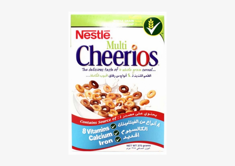 Nestle Cheerios Multigrain Cereal 600g - Free Transparent PNG Download ...