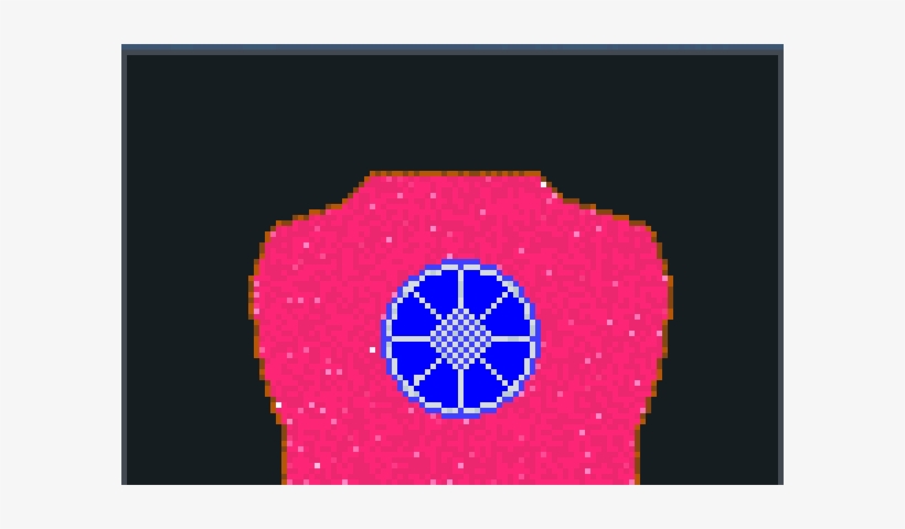 Arc Reactor Pixel Art - Circle - Free Transparent PNG Download - PNGkey