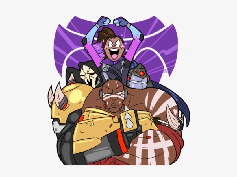 Reaper Widowmaker Sombra Doomfist - Free Transparent PNG Download - PNGkey