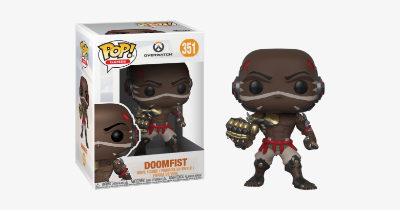 Vinyl Doomfist - Doomfist Overwatch Pop - Free Transparent PNG Download ...