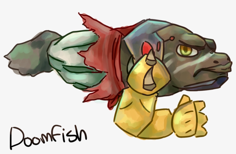 Mush On Twitter - Doomfish - Free Transparent PNG Download - PNGkey