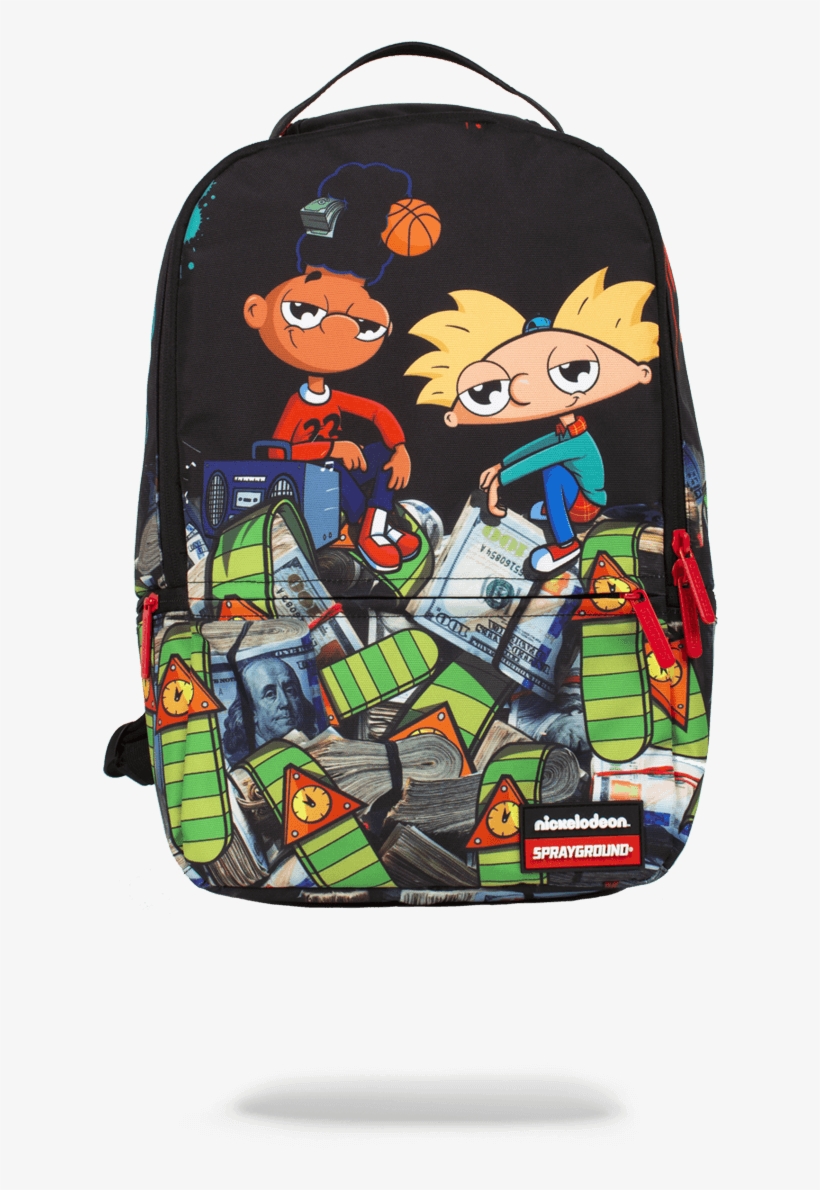 Sprayground Hey Arnold Backpack - Free Transparent PNG Download - PNGkey
