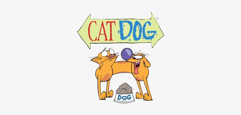 Nick 90s - Catdog Nickelodeon - Free Transparent PNG Download - PNGkey