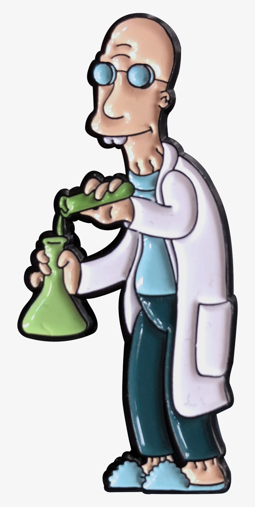 Thumbs Prof Frink X Futurama Pin - Professor - Free Transparent PNG ...