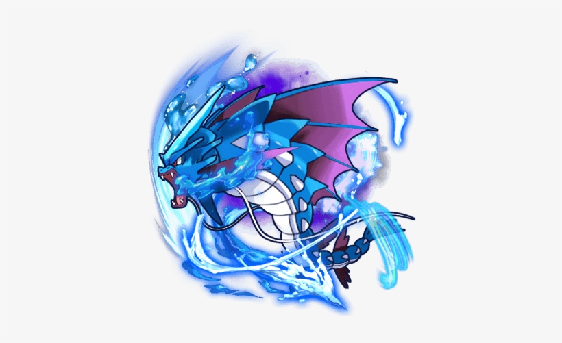 Gyarados Is A Serpentine Chinese Dragon Like Pokémon - Illustration ...