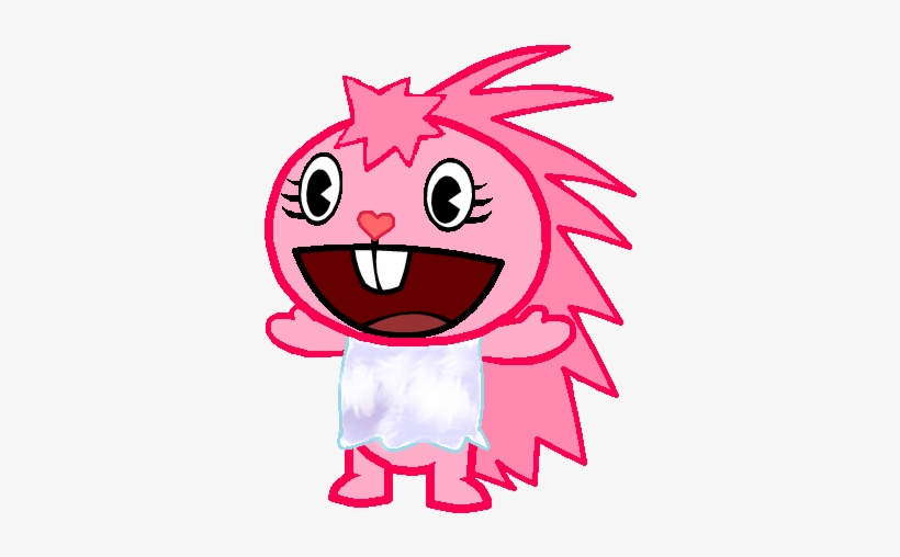 Pink Porcupine - Happy Tree Friends Pink - Free Transparent PNG ...
