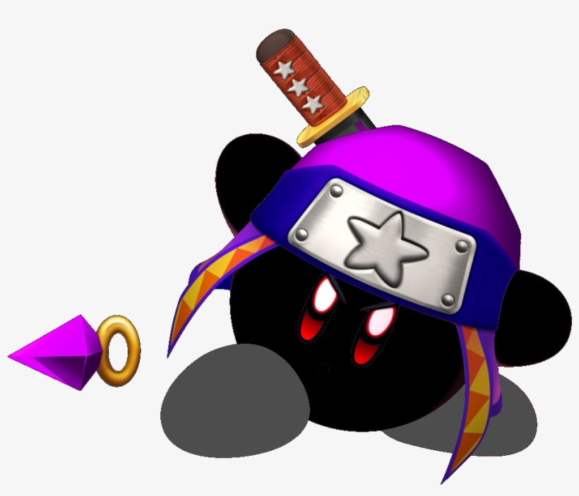 Spade - Ninja Kirby - Free Transparent PNG Download - PNGkey
