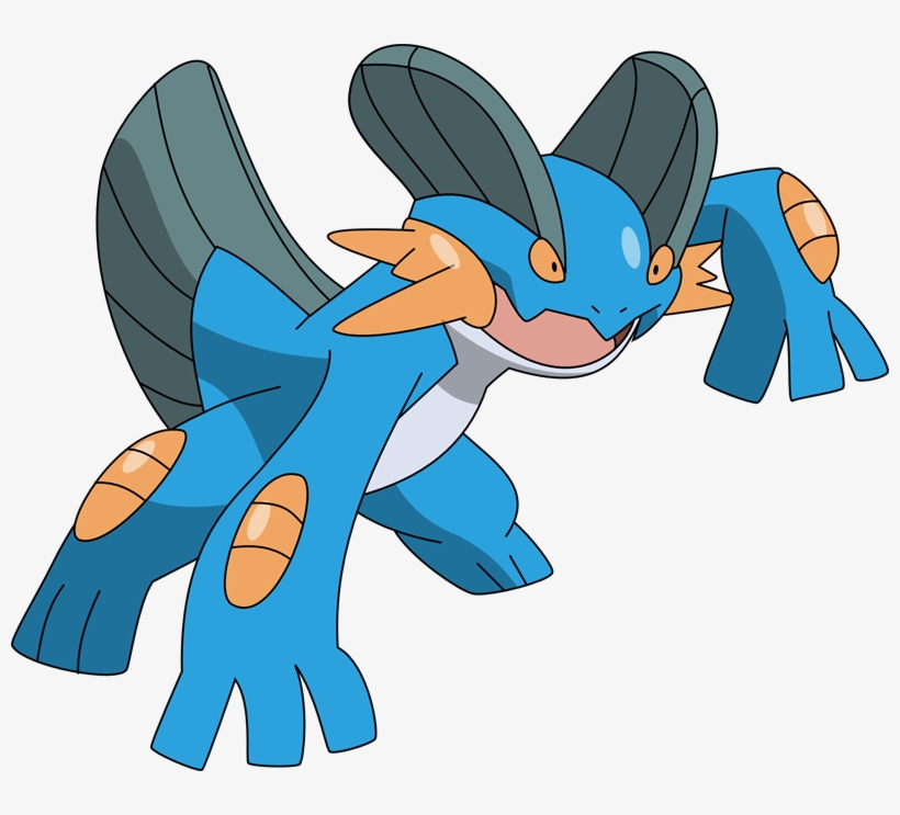 Swampert - Pokemon Swampert - Free Transparent PNG Download - PNGkey