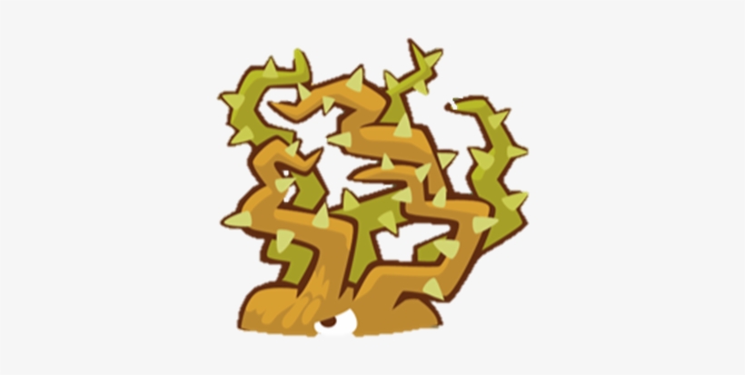 Desert Thorn - Thorn Bush Clip Art - Free Transparent PNG Download - PNGkey