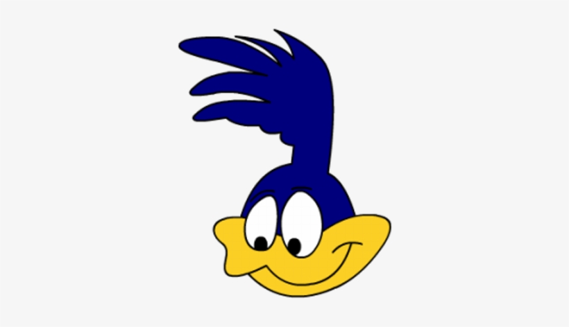 Roadrunner 📢 - Road Runner Cartoon Face - Free Transparent PNG Download ...