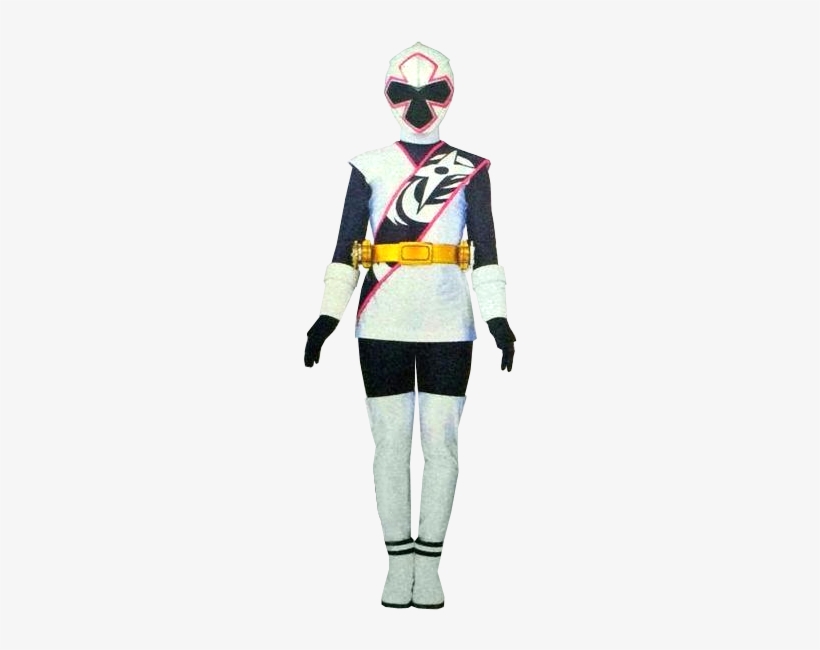 Ninnin-white - White Power Ranger Ninja Steel - Free Transparent PNG ...