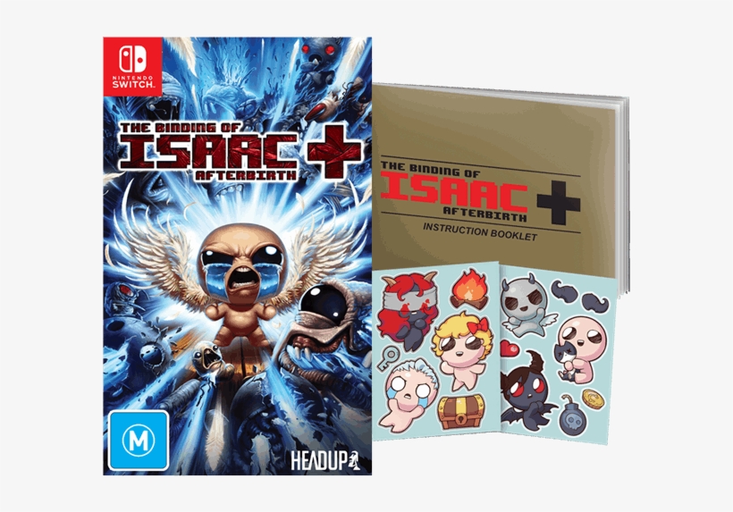 Nintendo Switch The Binding Of Isaac Afterbirth Plus - Free Transparent ...