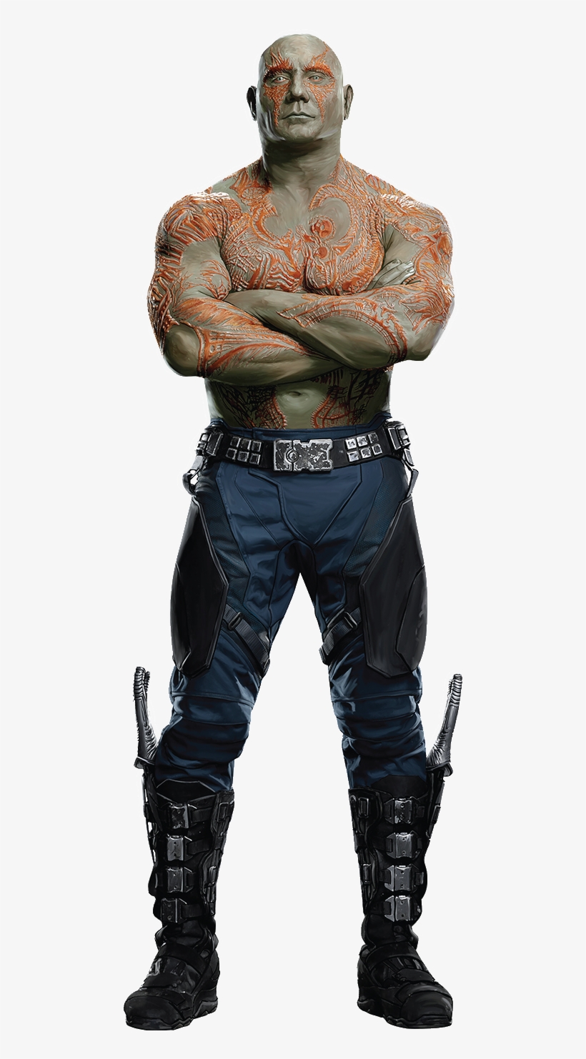 Guardians Of The Galaxy Vol 2 Png Image Royalty Free - Drax Guardians ...