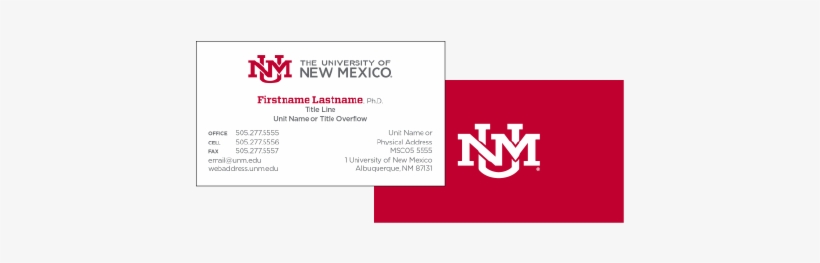 Horizontal Red Business Card Layout - Business Cards With Physical And ...