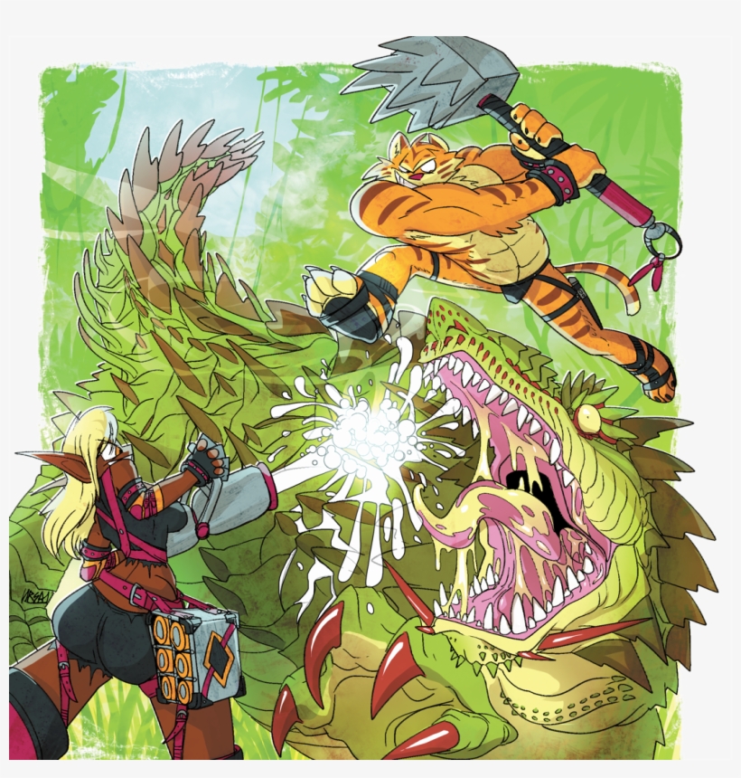 Ursa Rigor - Monster Takedown - Cartoon - Free Transparent PNG Download ...