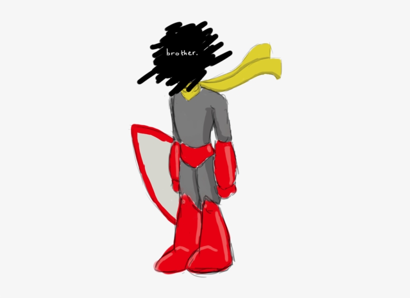 I Miss My Protoman - Proto Man - Free Transparent PNG Download - PNGkey