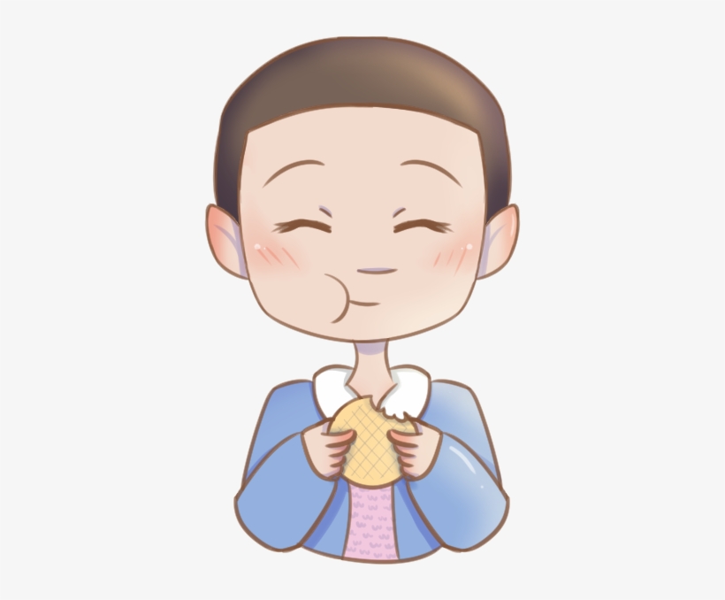 Eleven Sticker By Ookamijime - Eleven Stranger Things Clipart - Free ...