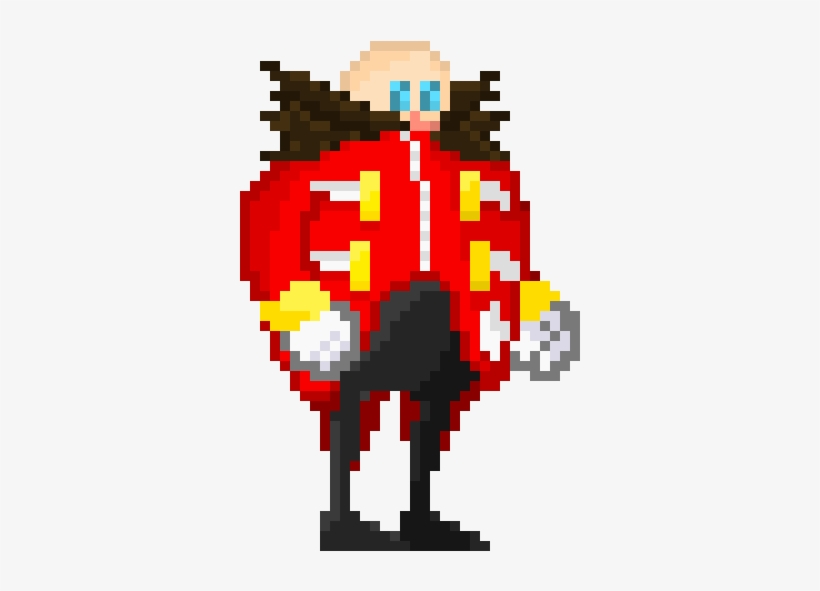 Eggman - Eggman Pixel - Free Transparent PNG Download - PNGkey