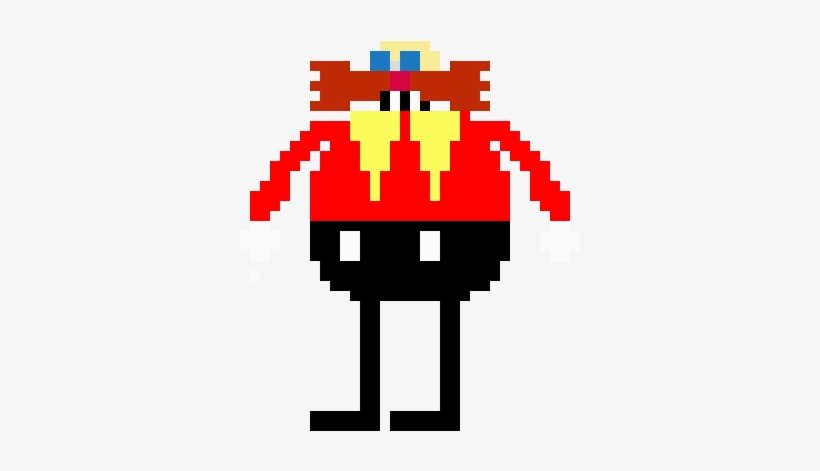Eggman - Pixel - Free Transparent PNG Download - PNGkey