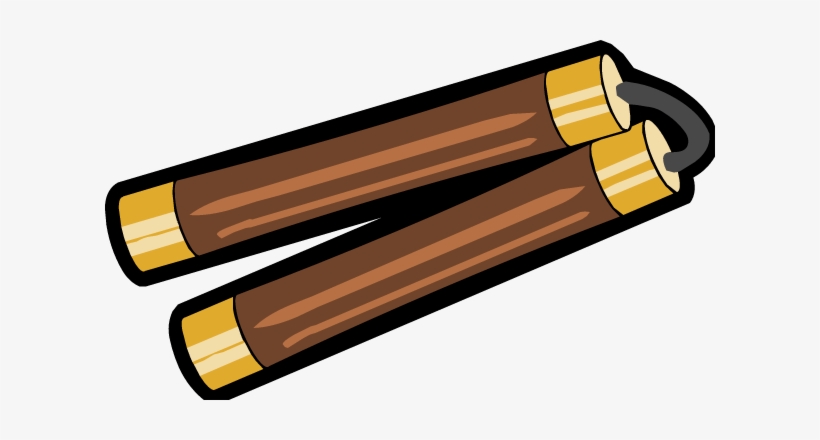 Nunchucks Render - Free Transparent PNG Download - PNGkey