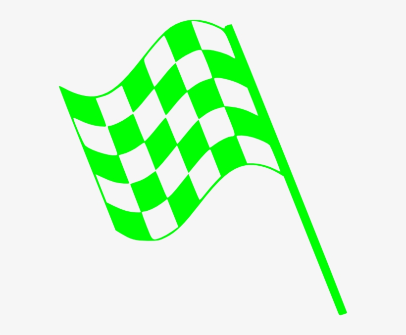 Green Checkered Flag - Free Transparent PNG Download - PNGkey