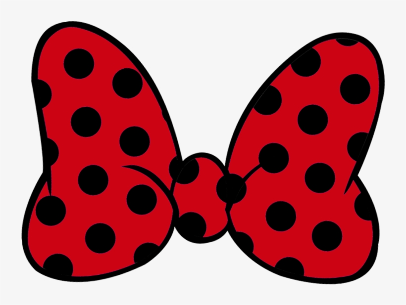 Laco Minnie Vermelho21 - Minnie Mouse Ribbon Png - Free Transparent PNG ...