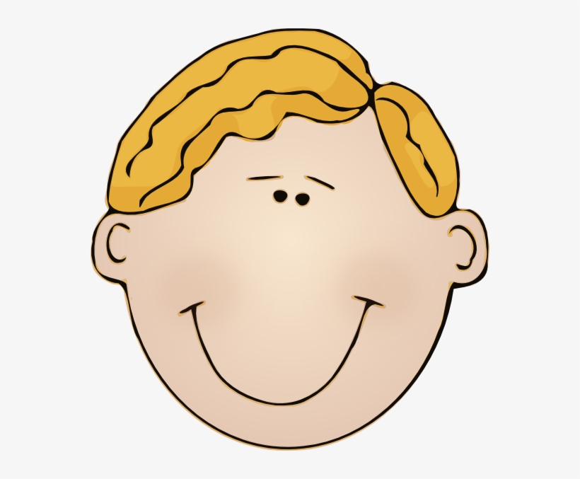 Clipart Smile Cartoon Face - Cartoon Face Without Nose - Free ...