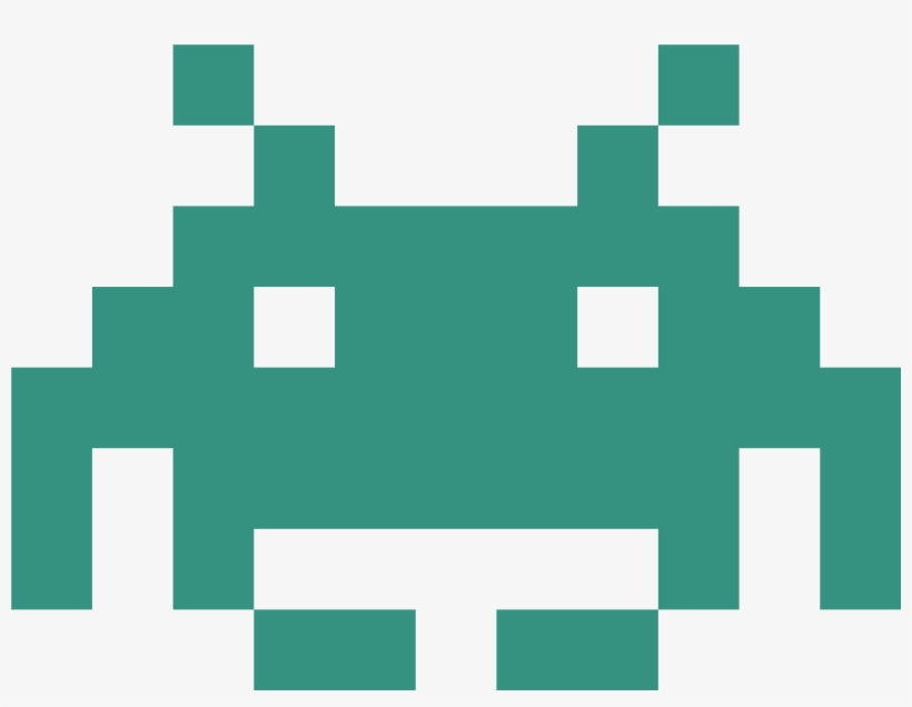 Blue Pacman Ghost Pixel Png Pictures To Pin On Pinterest - 8 Bit Space ...