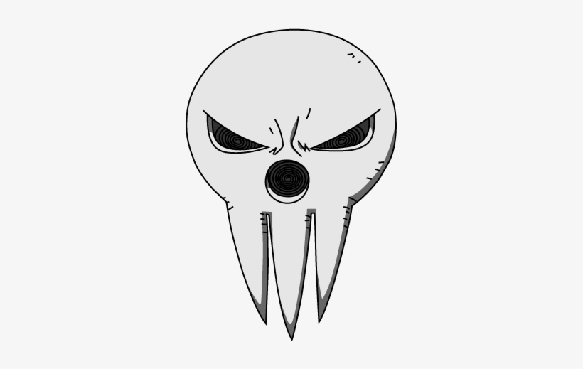 Shinigami Soul Eater Mask - Shinigami Soul Eater Png - Free Transparent ...