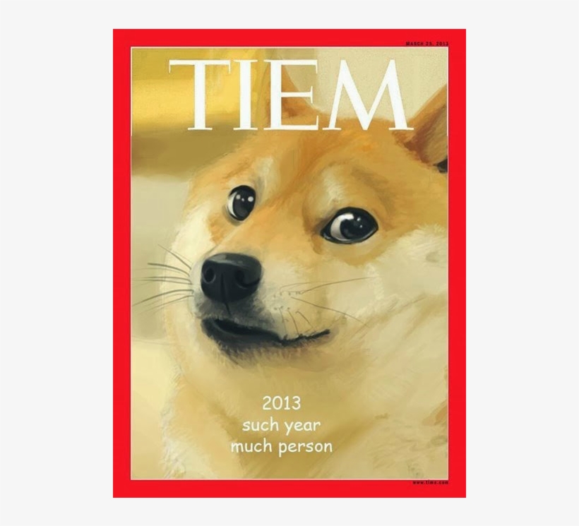Doge Time Magazine - English Doge - Free Transparent PNG Download - PNGkey