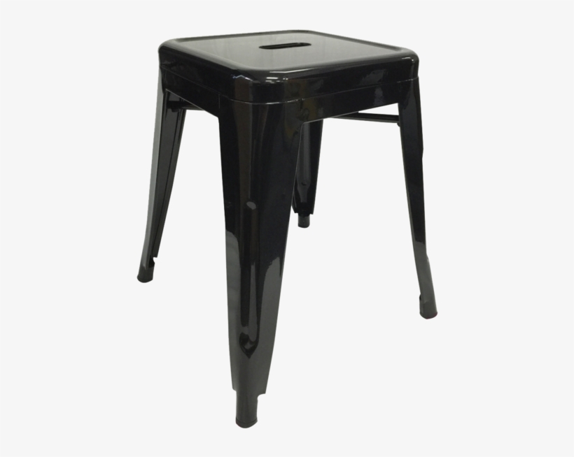45cm Black Gloss Replica Tolix Stool - Tolix Bar Stool - Free ...
