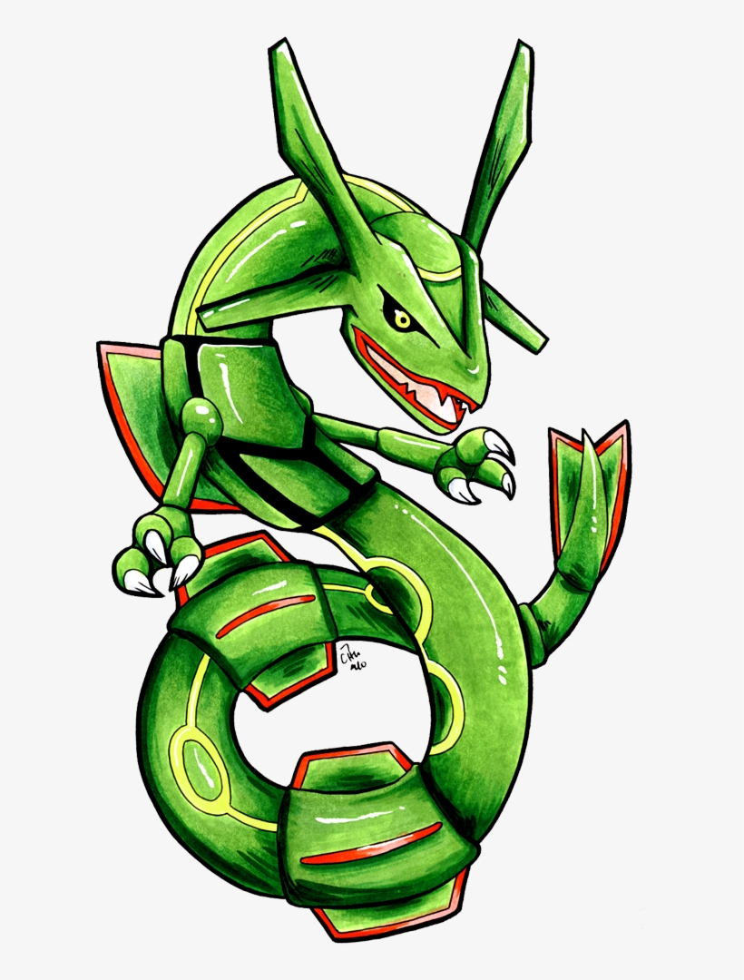 Student Rayquaza By Raizy - Baby Rayquaza Png - Free Transparent PNG ...