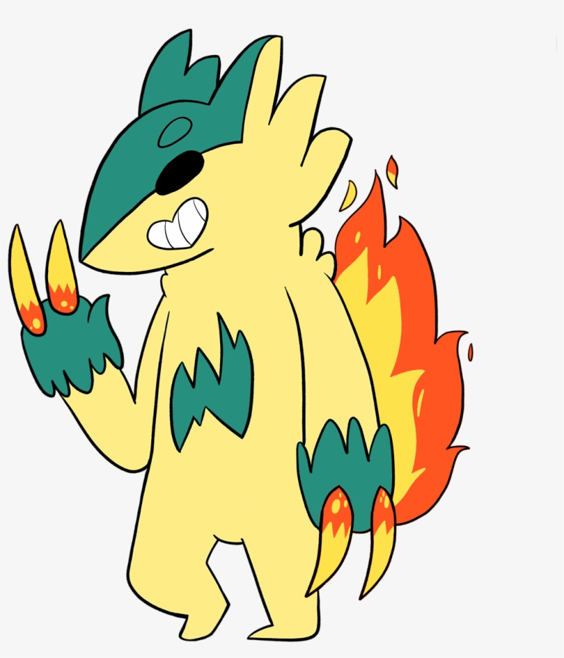 I'm A Cyndaquil Zangoose Fusion Hybr - Coal - Free Transparent PNG ...