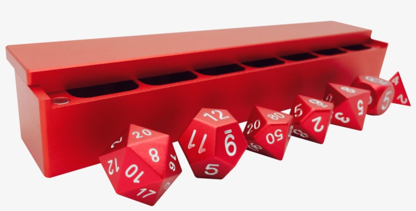 Precision Cnc Aluminum Dice Set With Dice Vault Devils - Mysimple ...